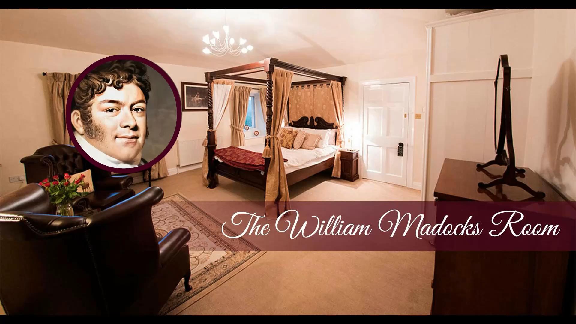 The William Madocks Room - Plas Tan-Yr-Allt Luxury B&B Country House ...